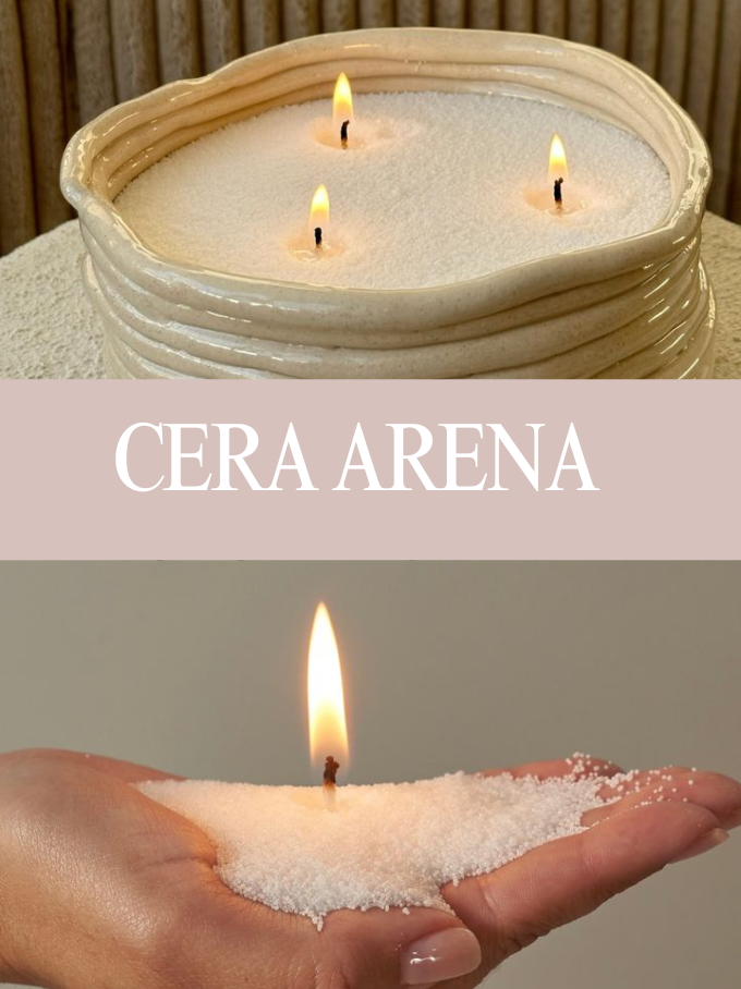 Cera Arena para velas – Elmundodelasvelas